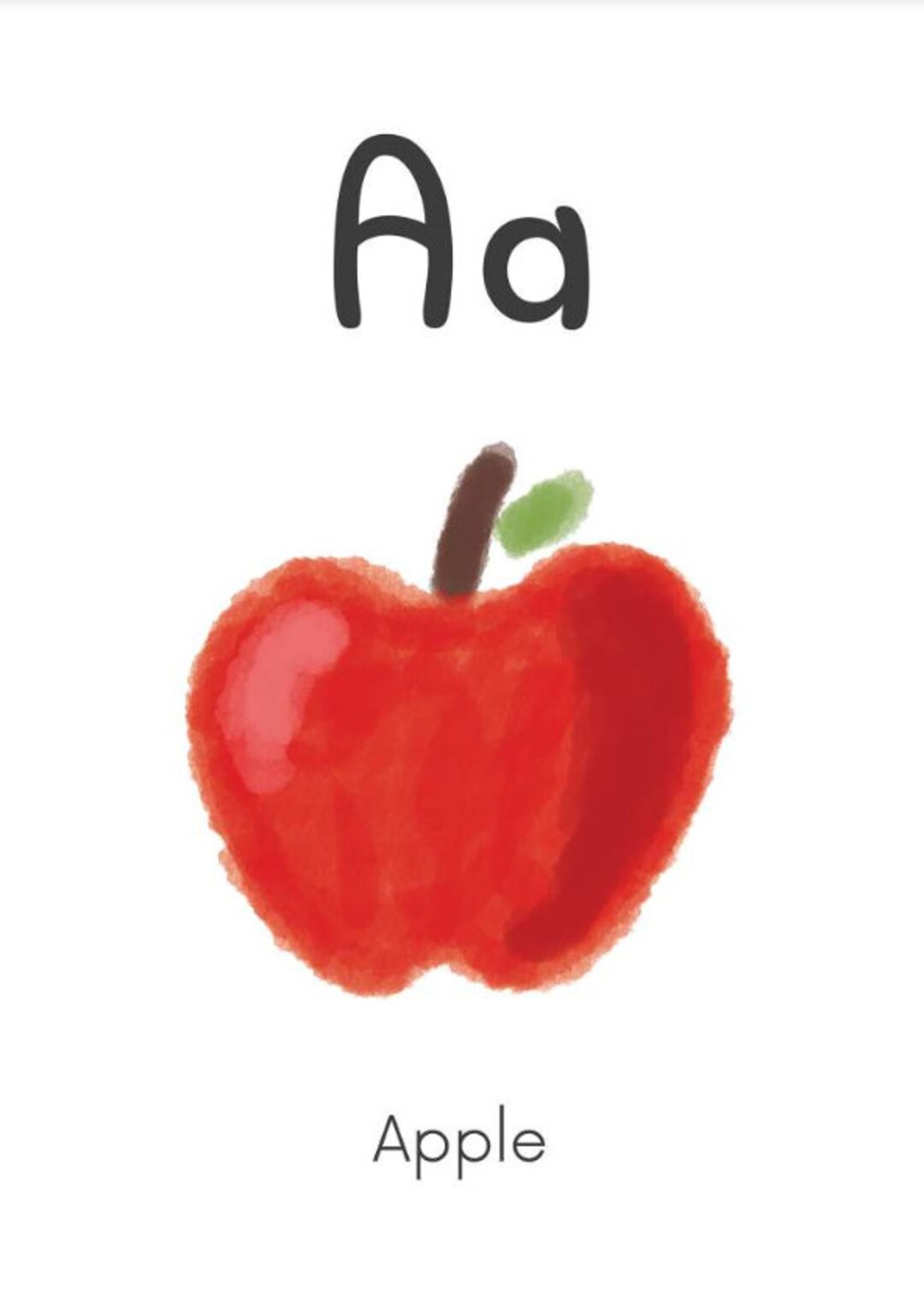 ABC Flash Cards - Etsy