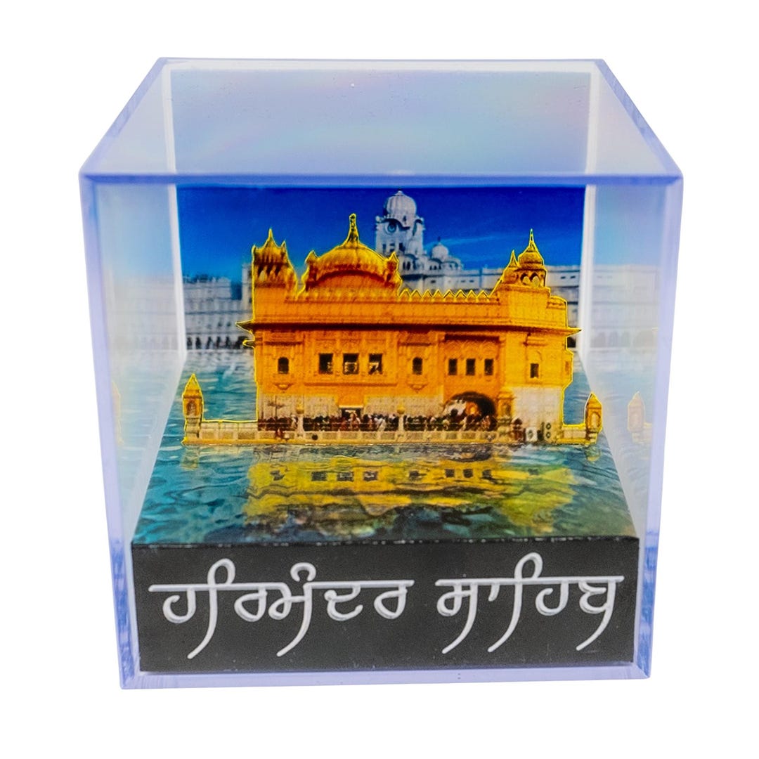 Sikh Golden Temple 3D Cube Diorama - Etsy