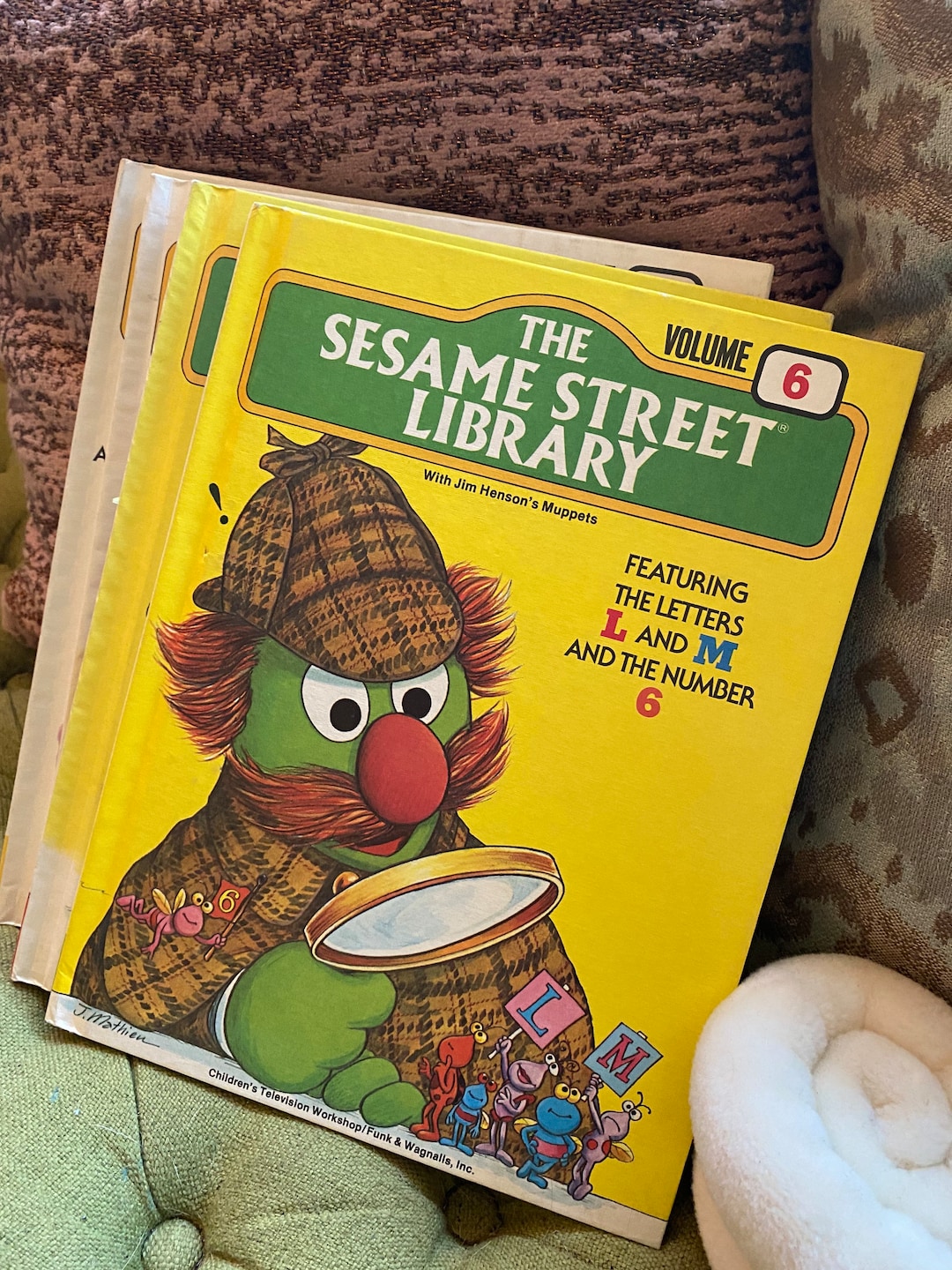 Vtg the Sesame Street Library Books Set of 4 - Etsy