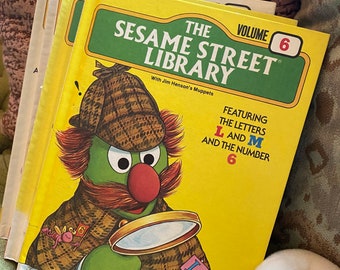 The Sesame Street Library Book Collection Volume 1-15 With Jim - Etsy