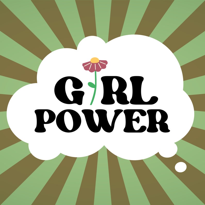 Wallpaper for Girl Power - Etsy
