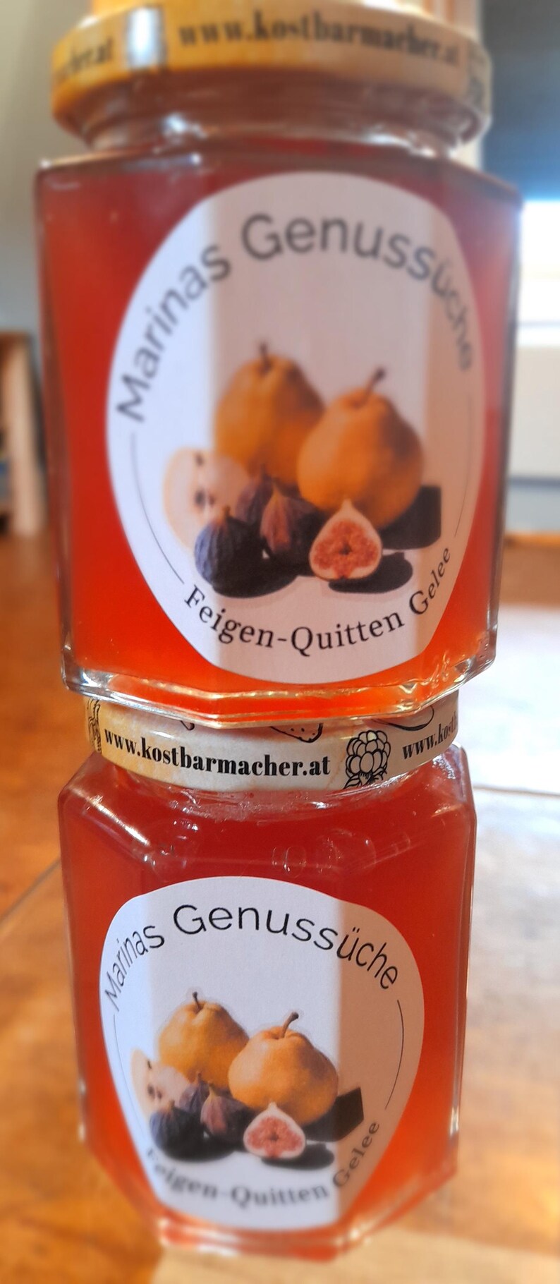 Selbstgemachtes Feigen Quitten Gelee - Etsy