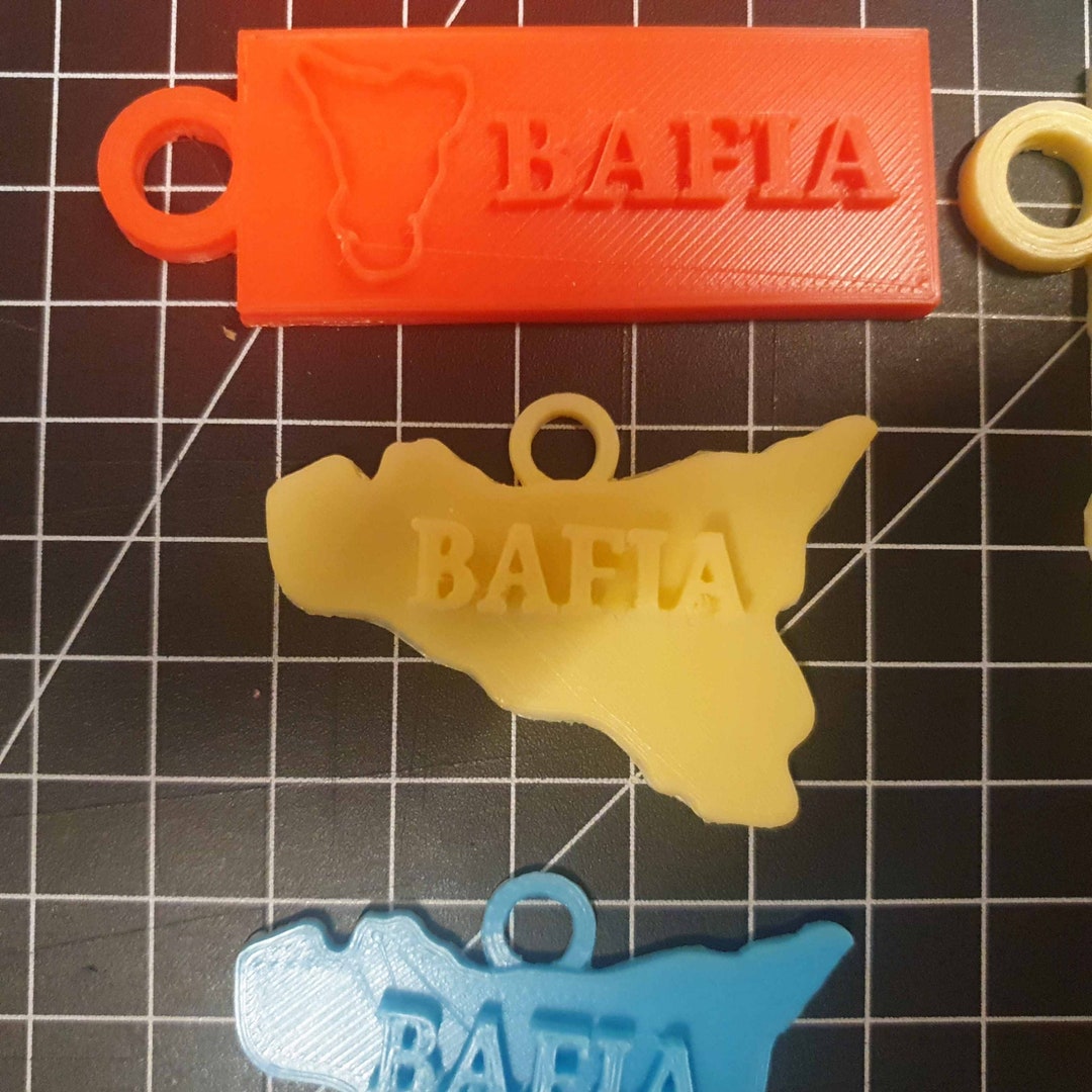 Sicily Key Ring 01 - Etsy