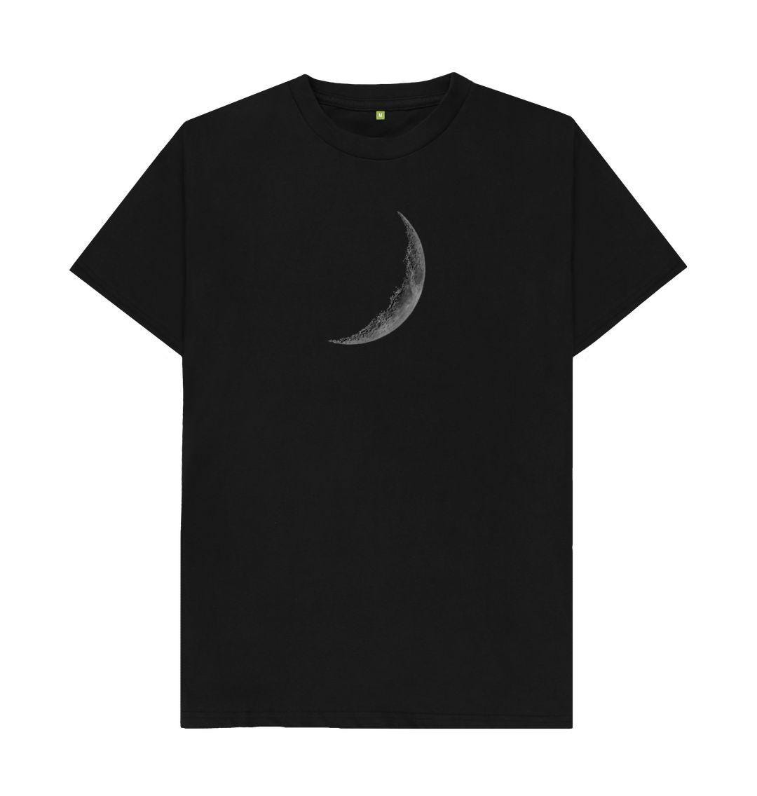 Men's Crescent Moon T-shirt - Etsy