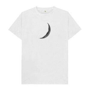 Men's Crescent Moon T-shirt - Etsy