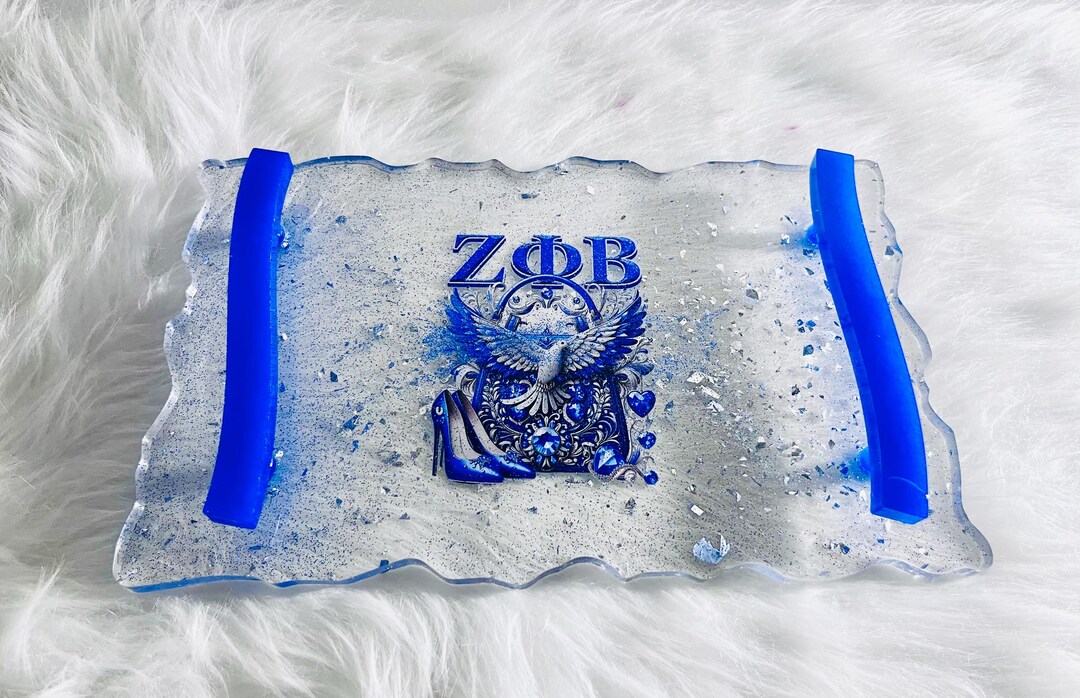 Customize Zeta Phi Beta Vanity Jewelry and Perfume Tray. - Etsy
