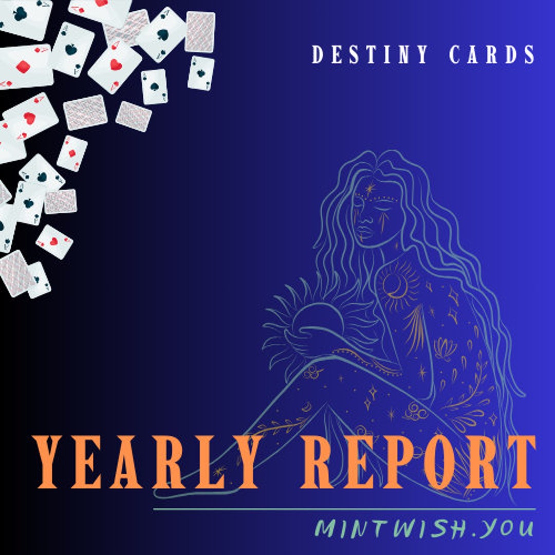 Destiny Cards Yearly Report - Etsy