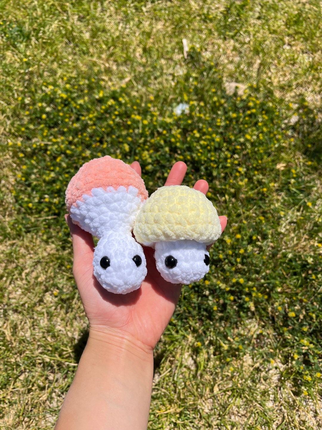 Cute Crochet Mushroom Pops - Etsy