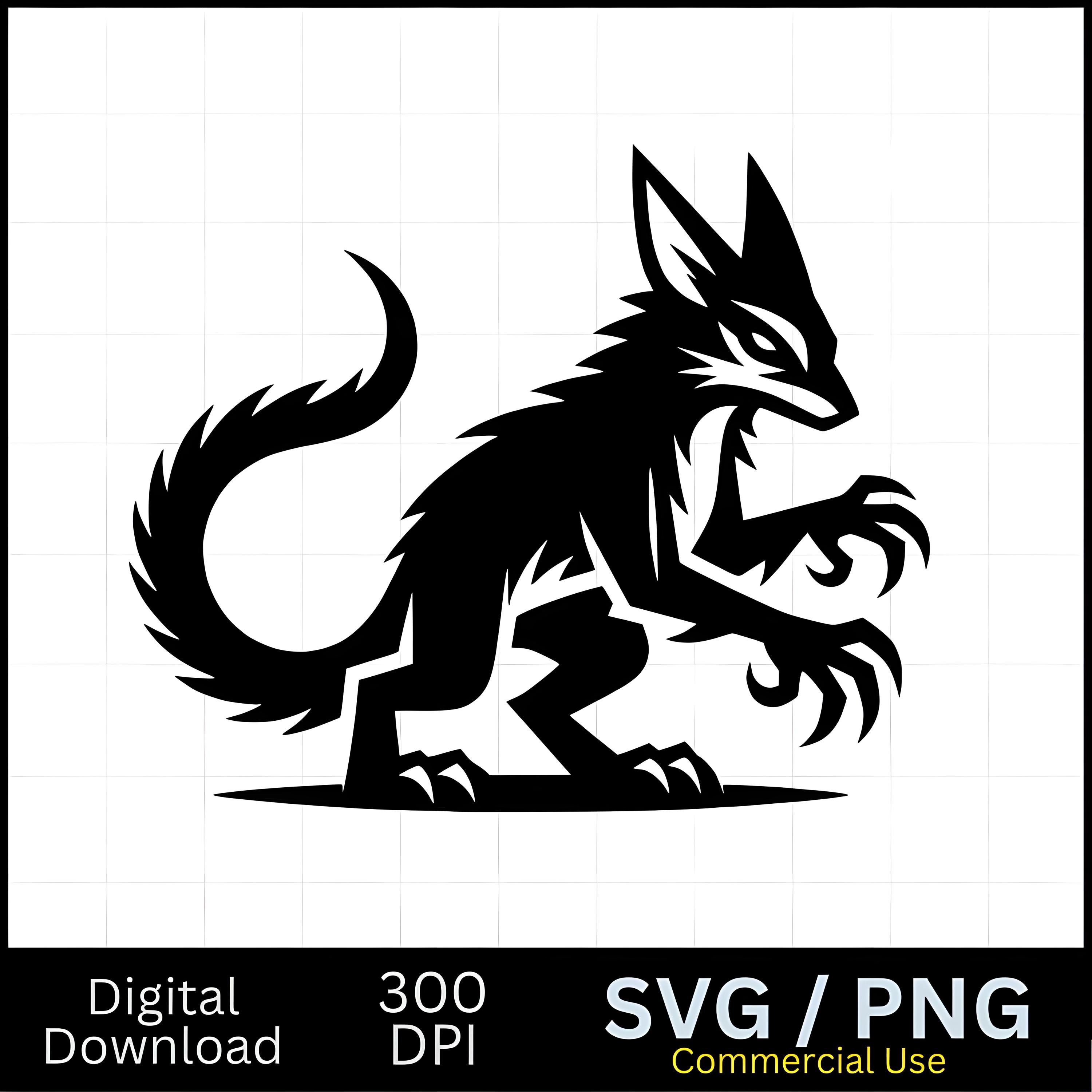 Chupacabra SVG Legendary Creature SVG Monster Decal T-shirt Graphics ...