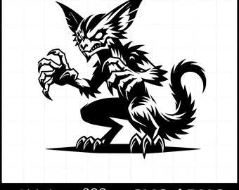 Chupacabra SVG | Legendary Creature SVG | Monster Decal T-shirt ...