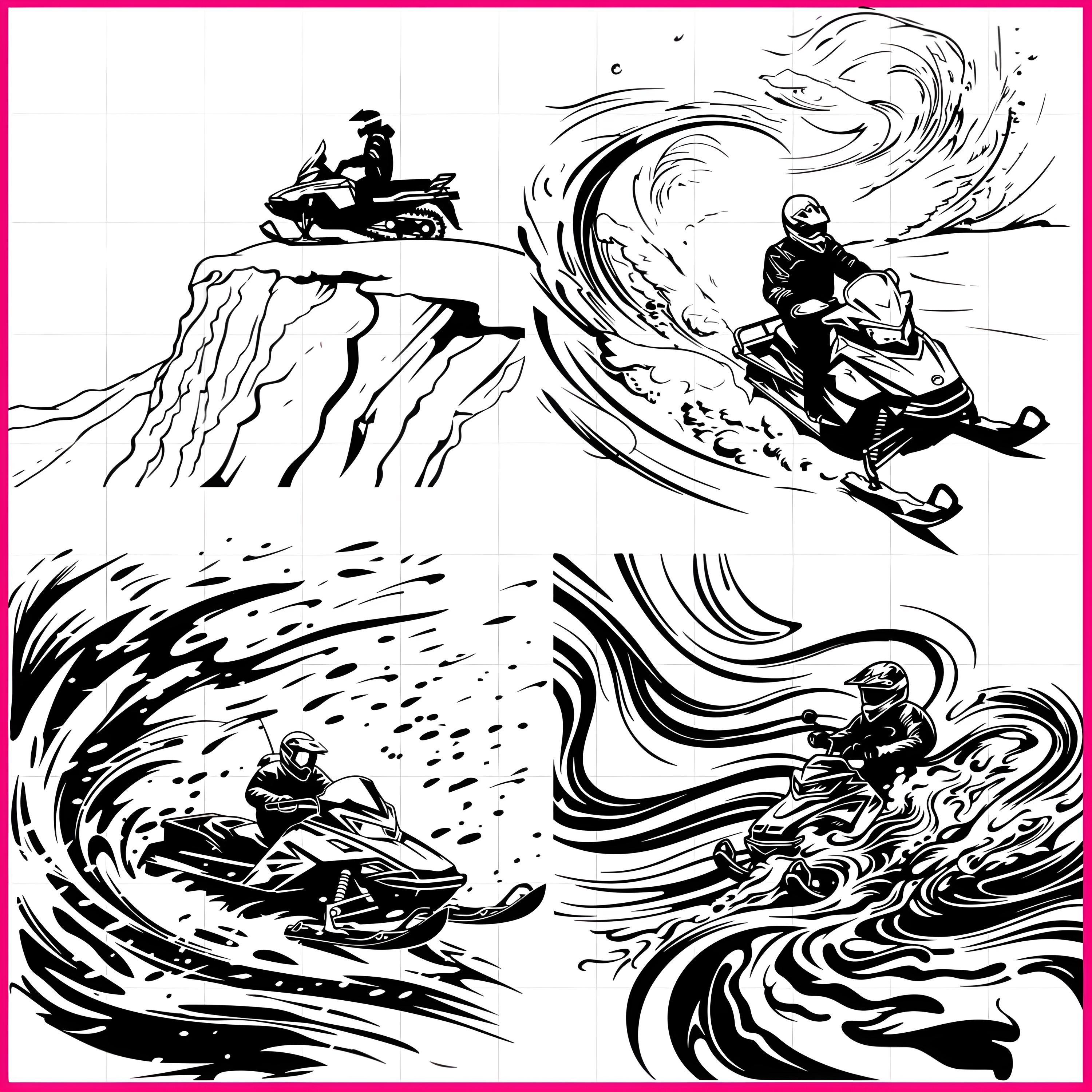 Snowmobile Svg Png Bundle, Snowmobiling Quotes, Winter Sport, Sled Life ...