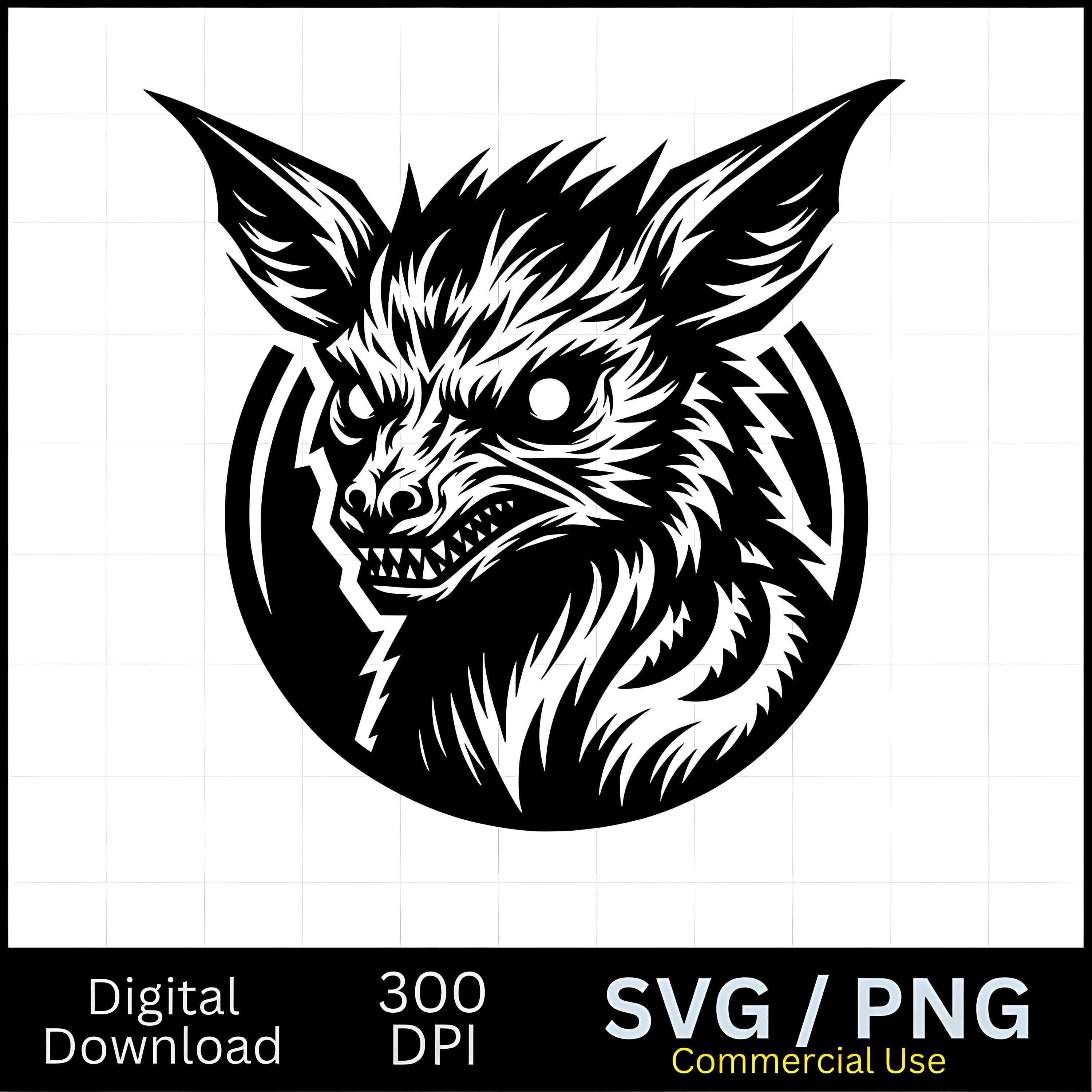 Chupacabra SVG Legendary Creature SVG Monster Decal T-shirt Graphics ...