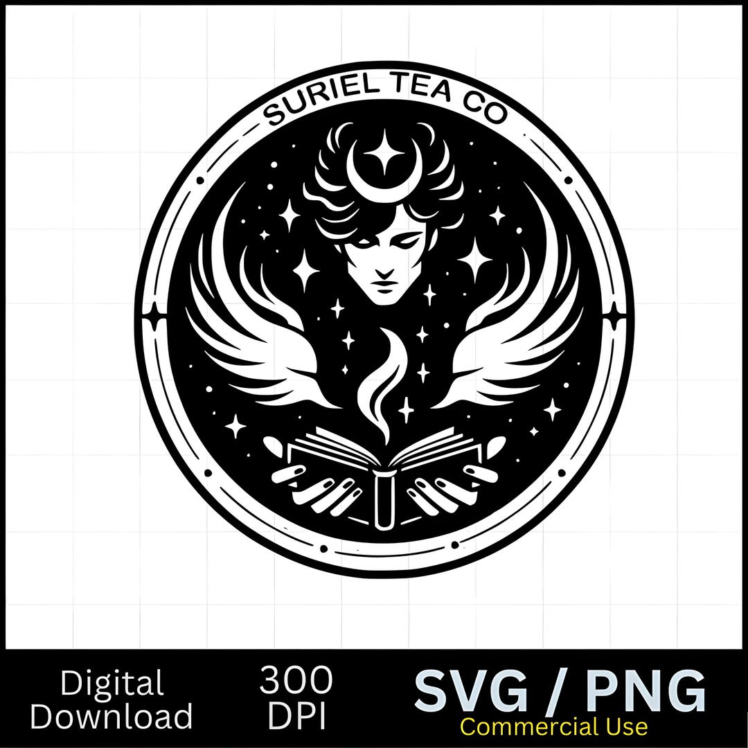 Suriel Tea Co Svg Png Cut Gift for Bookworms, Fantasy Readers Gift ...