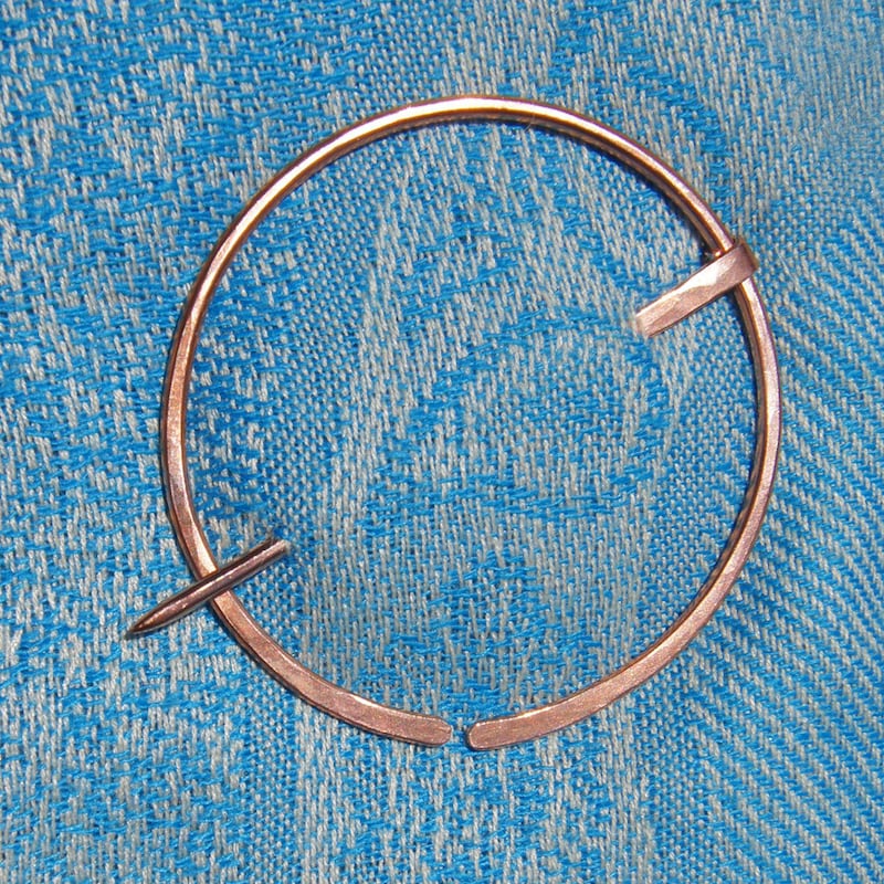 Copper Shawl Pin - Etsy