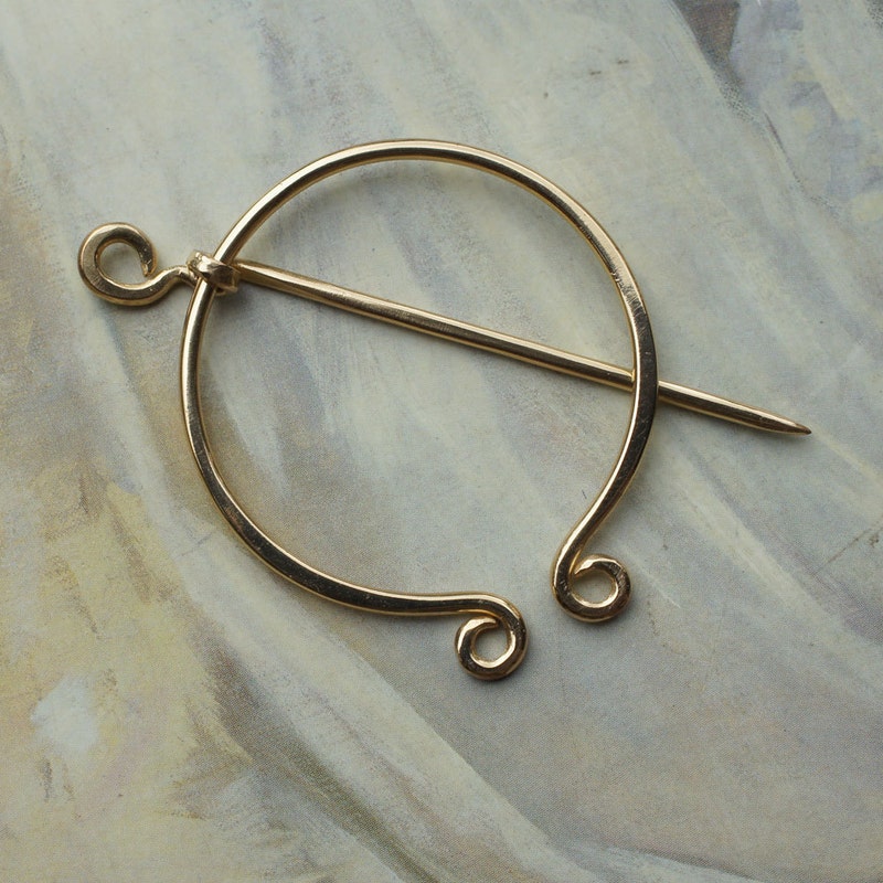 Penannular Brooch - Etsy