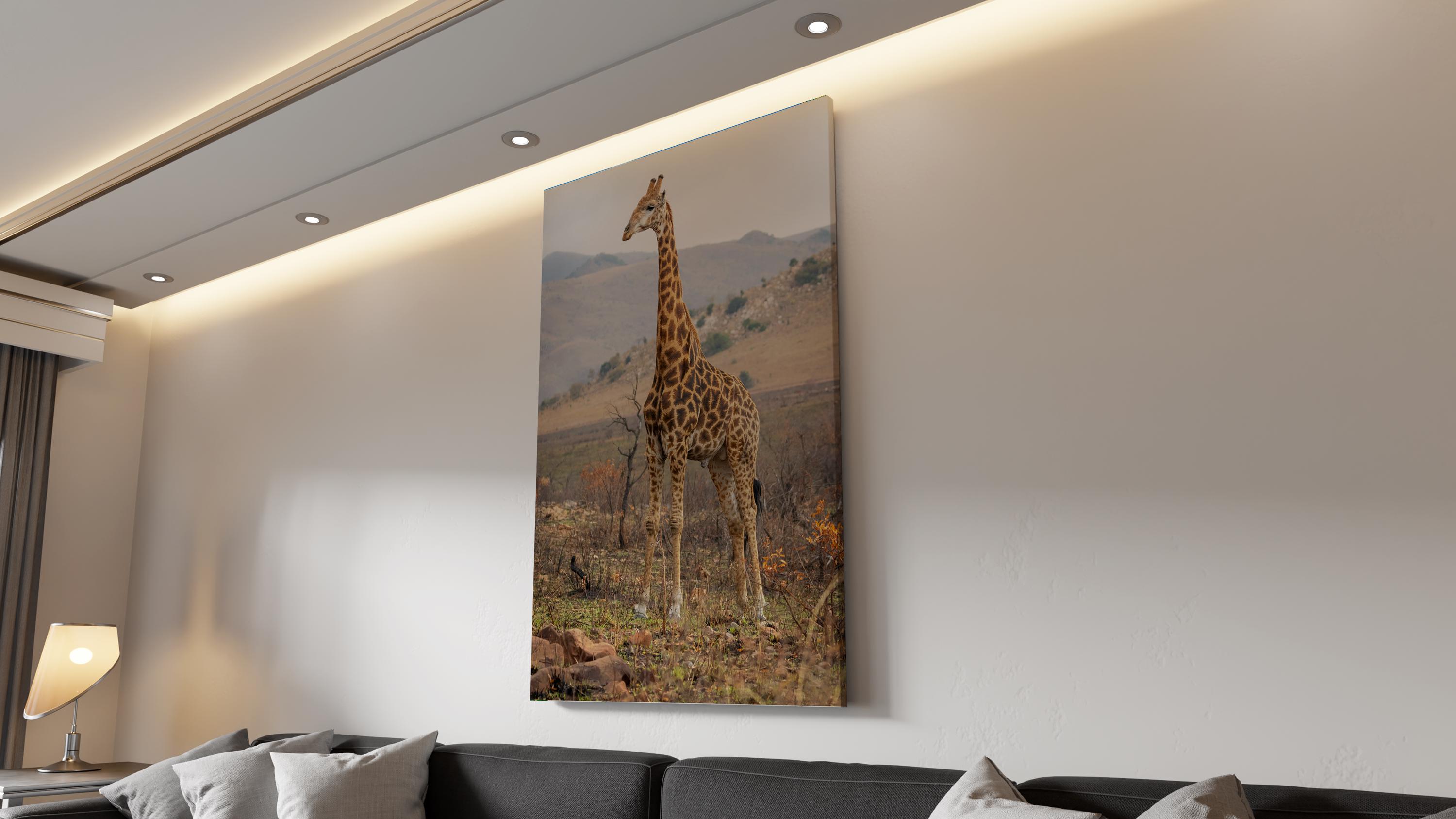 Video Canvas Mockup - 4k | 3x2 Vertical Mockup | Animated Canvas Mockup ...