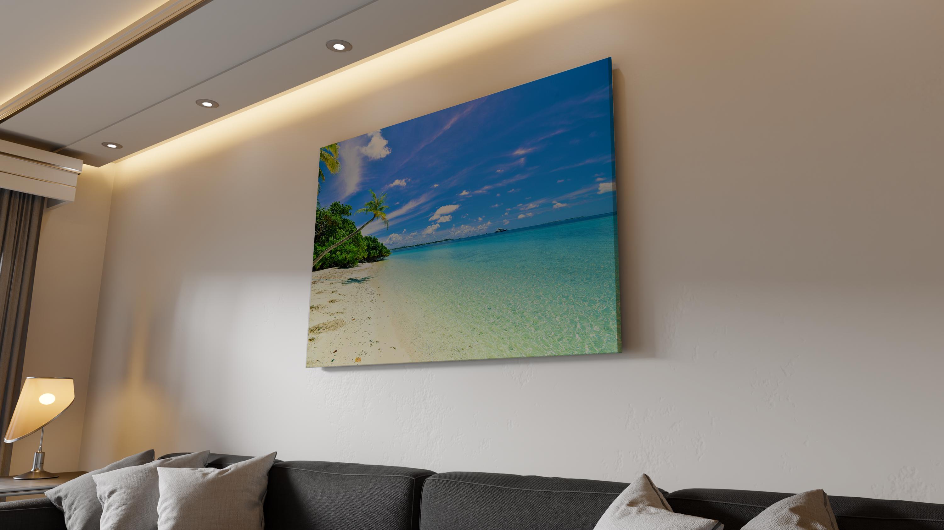 Video Canvas Mockup - 4k | 3x2 Horizontal Mockup | Animated Canvas ...