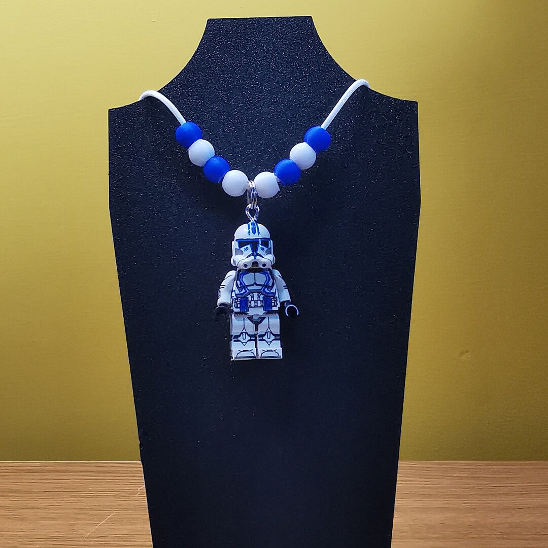 Hardcase 501st Clone Trooper Minifigure Necklace - Etsy