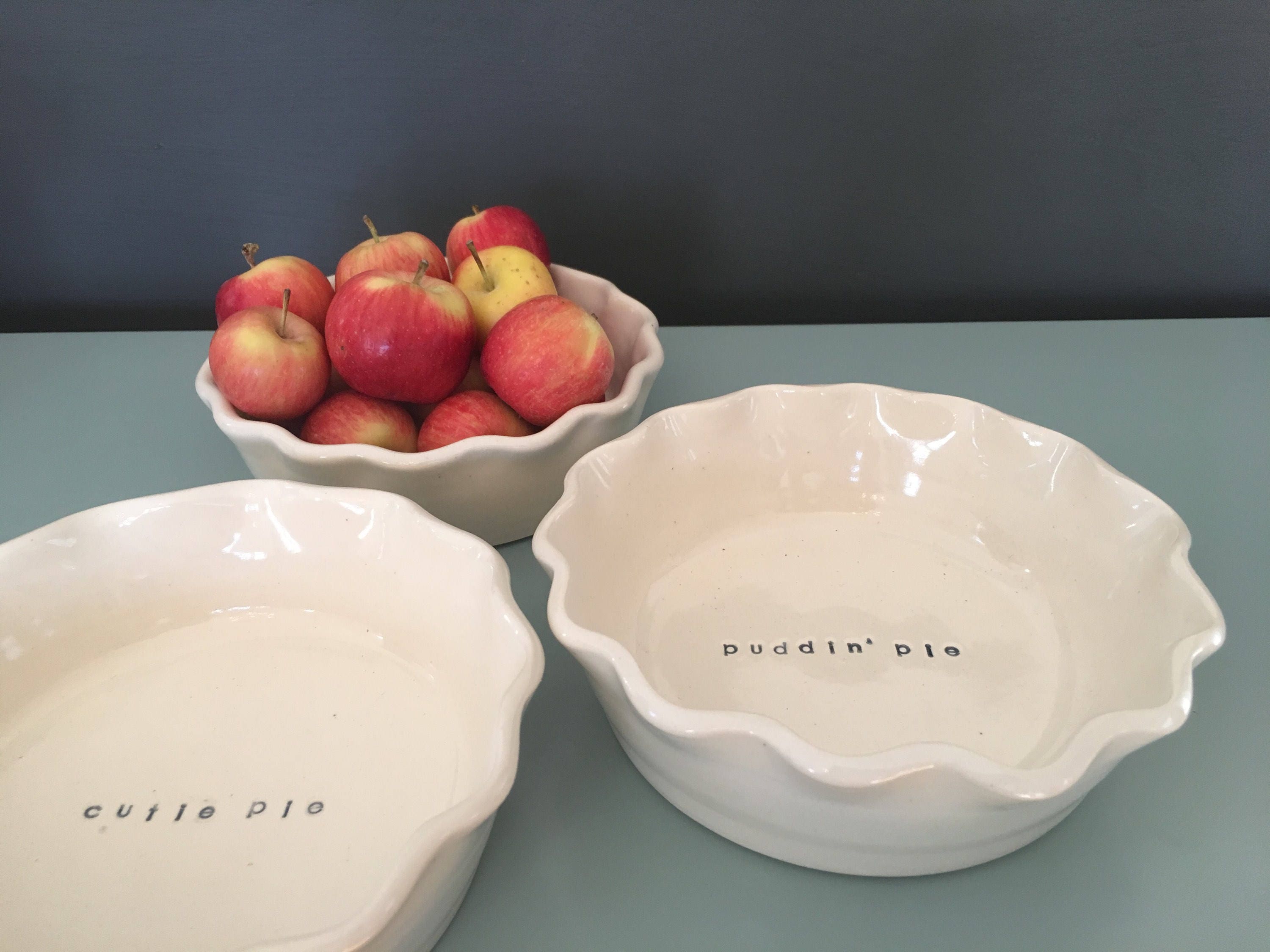 Personal Pie Dish MADE TO ORDER | Etsy