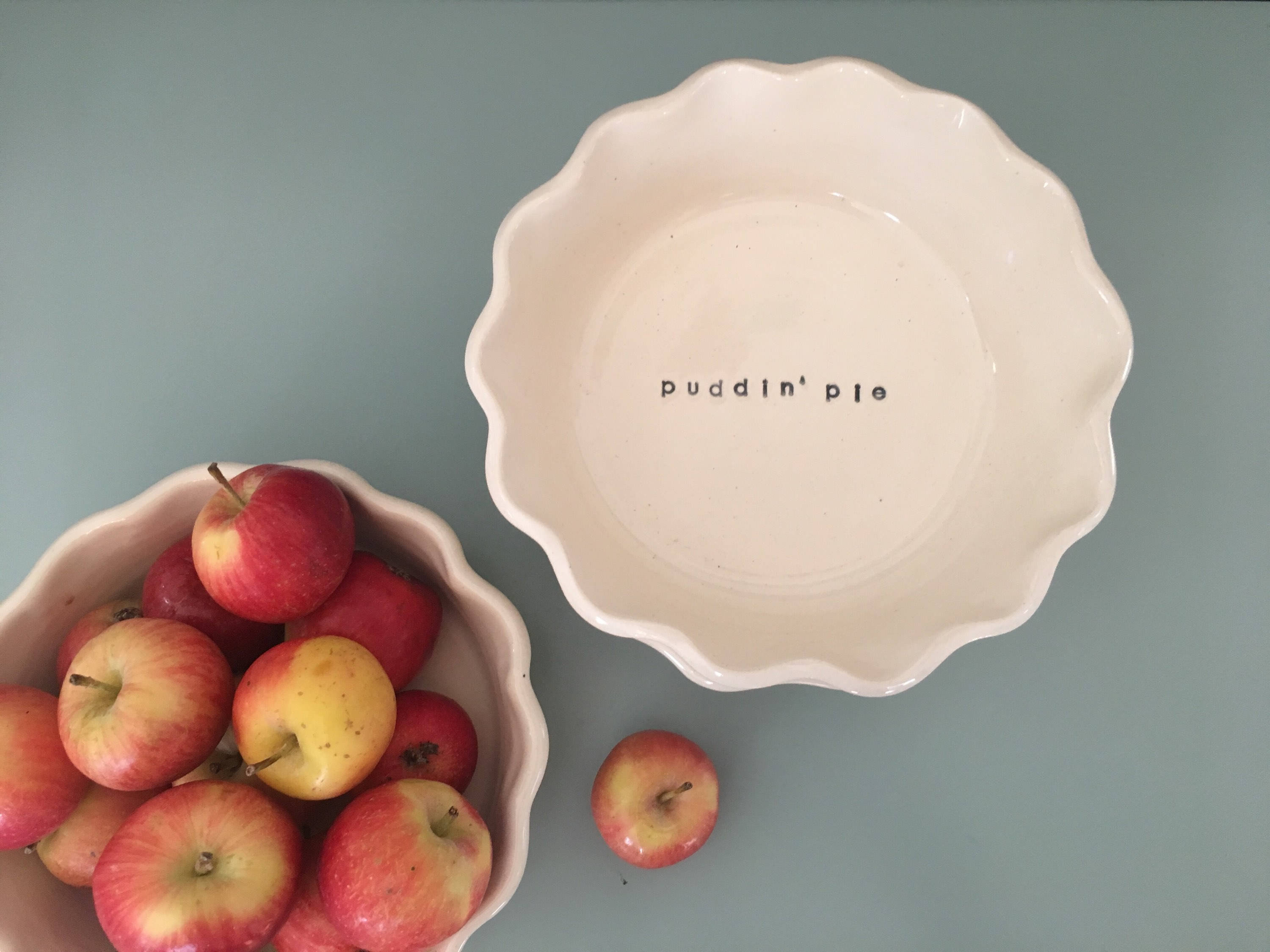 Personal Pie Dish MADE TO ORDER - Etsy