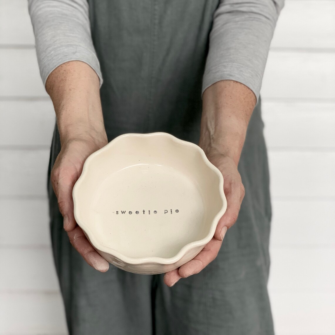 Personal Pie Dish MADE TO ORDER - Etsy