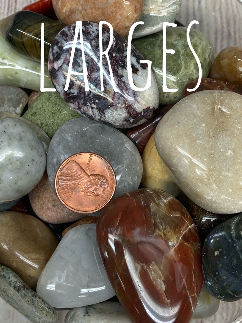 Polished Natural Stones | Small, Medium, Large Tumbled Stones | Crystal ...