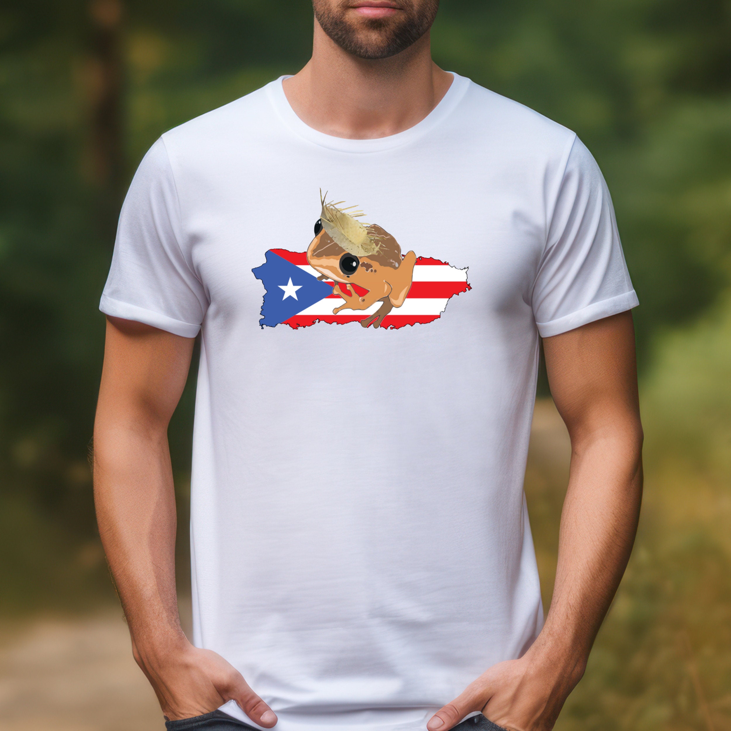 Puerto Rico Coqui DTF, Dtf Transfer Sheet, Ready to Press, Custom Dtf ...