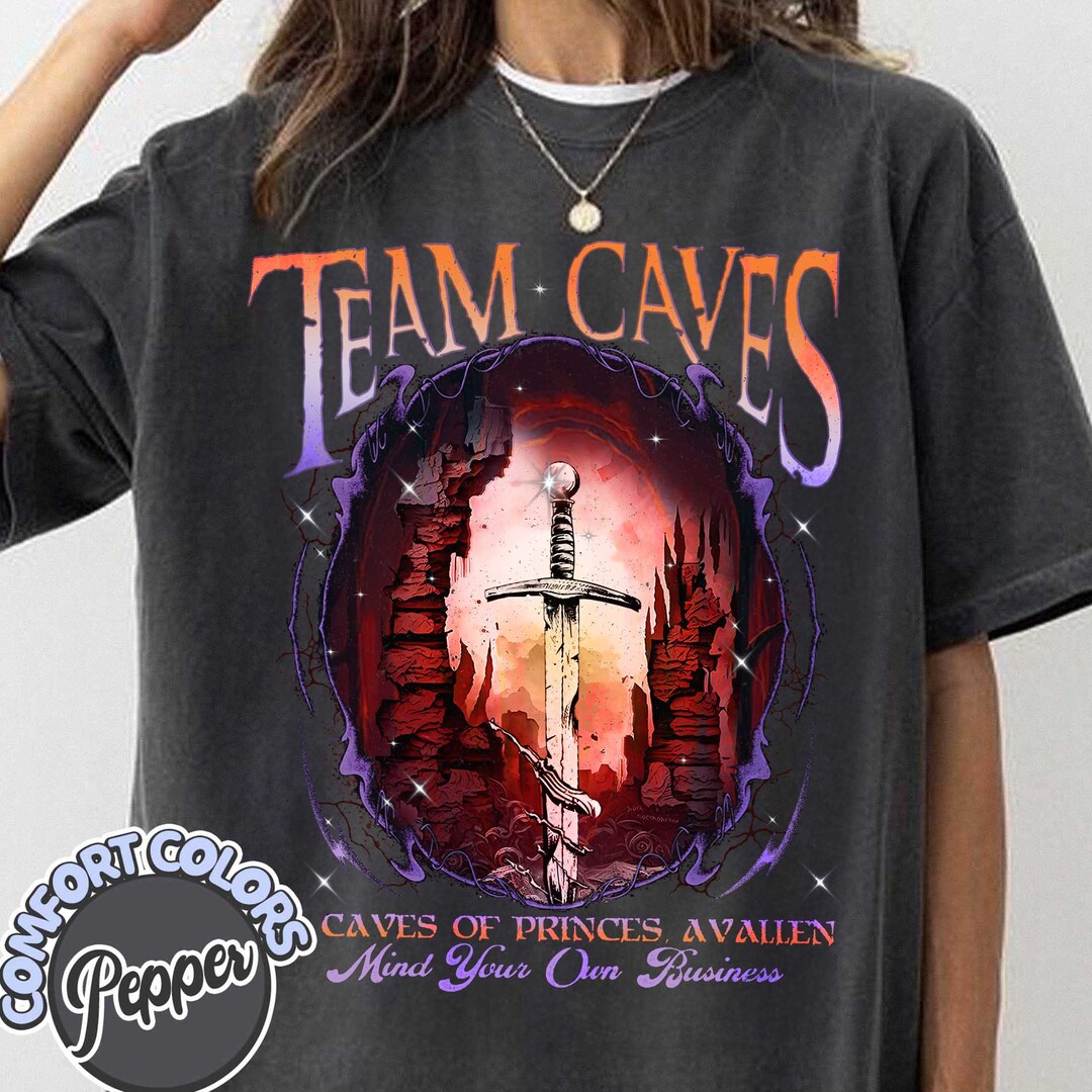 Team Caves Crescent City Fan Comfort Colors Shirt, House of Flame and ...