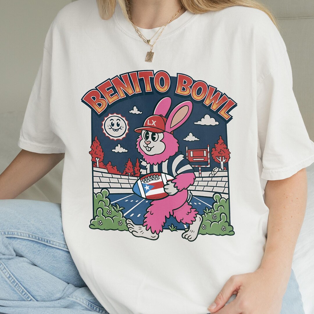 The Benito Bowl Retro Cartoon Bunny – Puerto Rican Pride Athletic ...