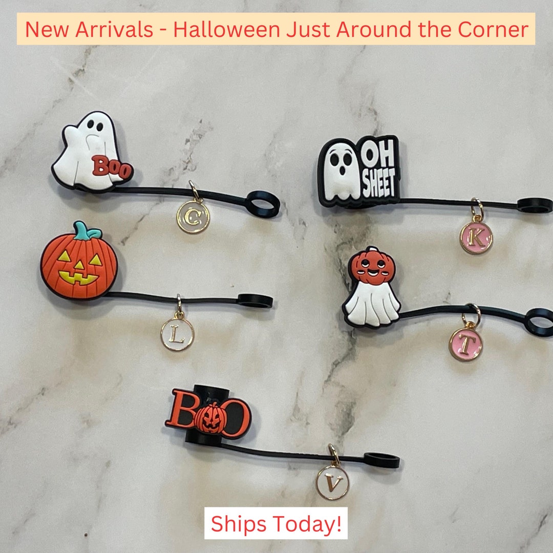 Stanley Halloween Straw Topper for Spooky Season Birthday Gift for ...
