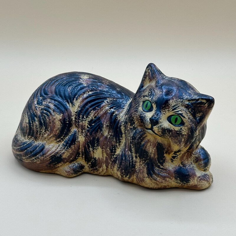 Ceramic Cat - Etsy