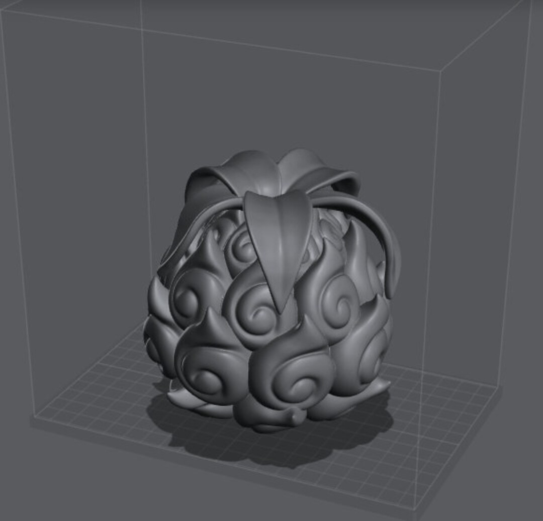 Devil Fruit 3D Model STL File YAMI YAMI No Mi - Etsy