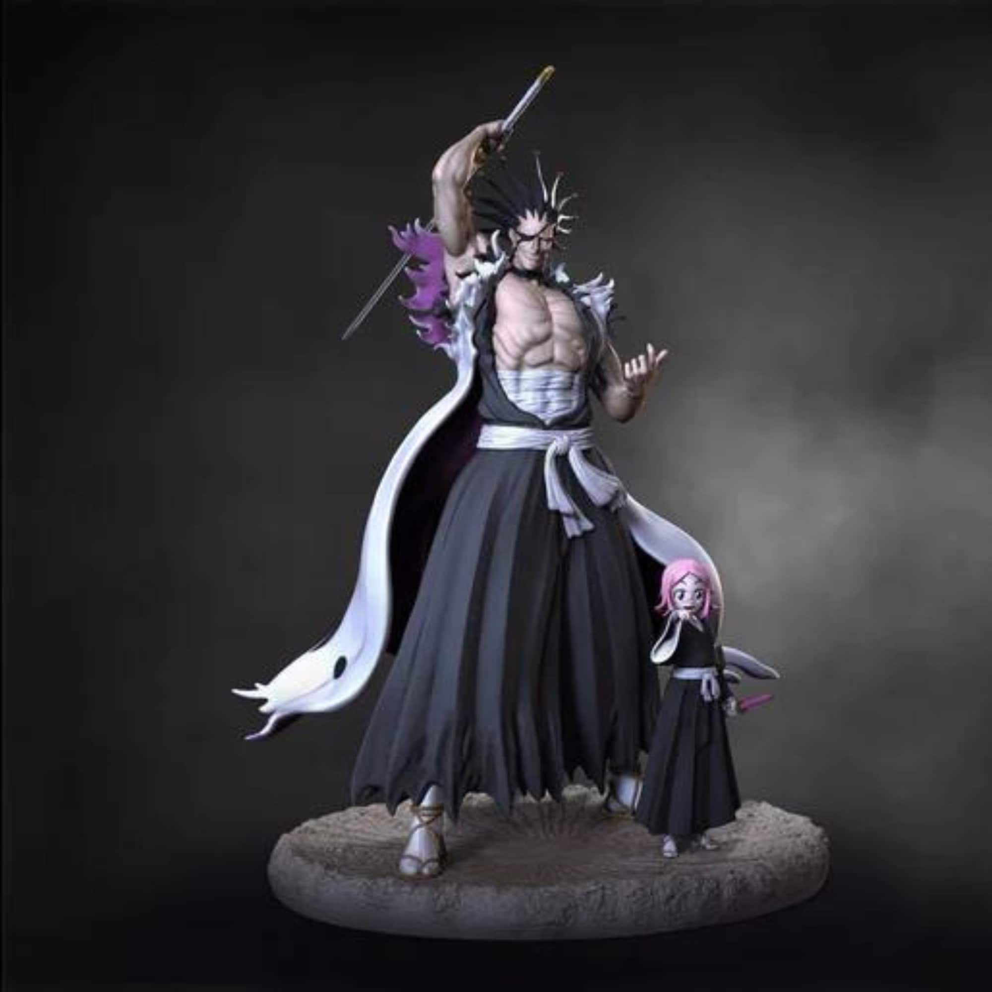 Kenpachi & Yachiru 3D Model STL File Figure BLEACH - Etsy