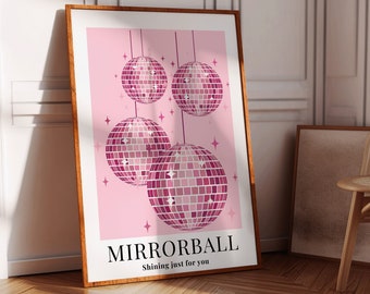 Mirrorball Folklore Poster Printable Wall Art Digital Download Print at ...
