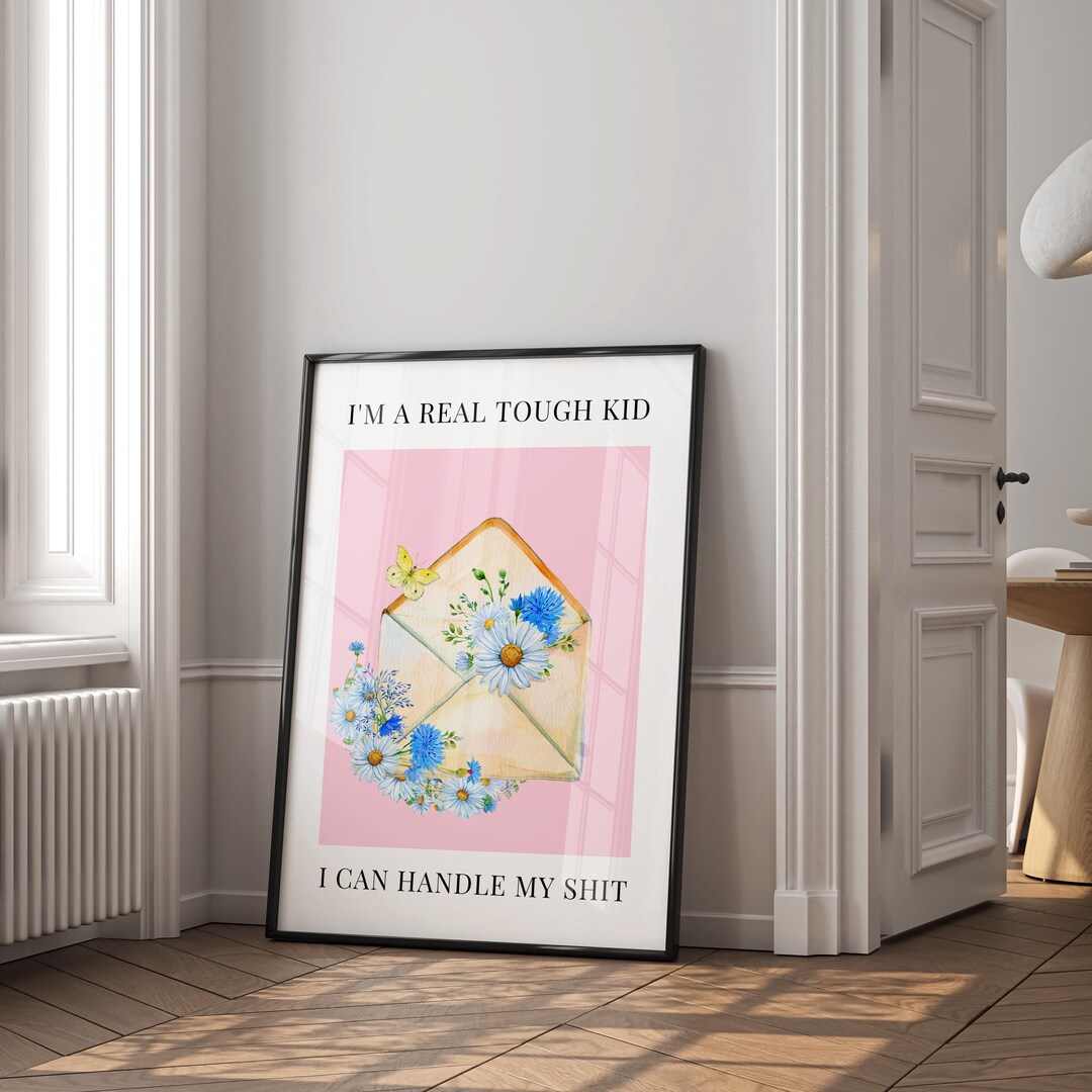 I Can Do It With A Broken Heart TTPD Print Tough Kid Art Subtle Swiftie ...