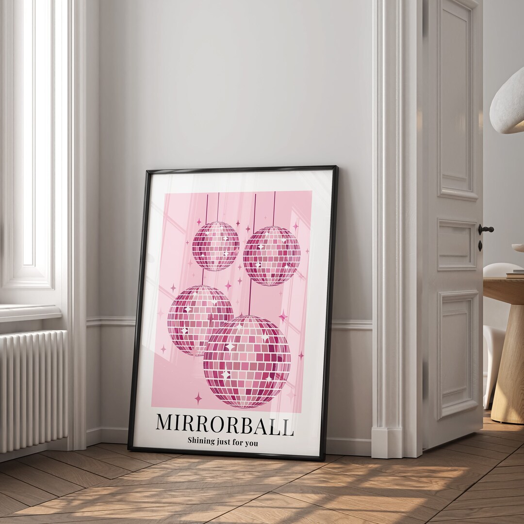 Mirrorball Folklore Poster, Printable Wall Art, Digital Download Print ...