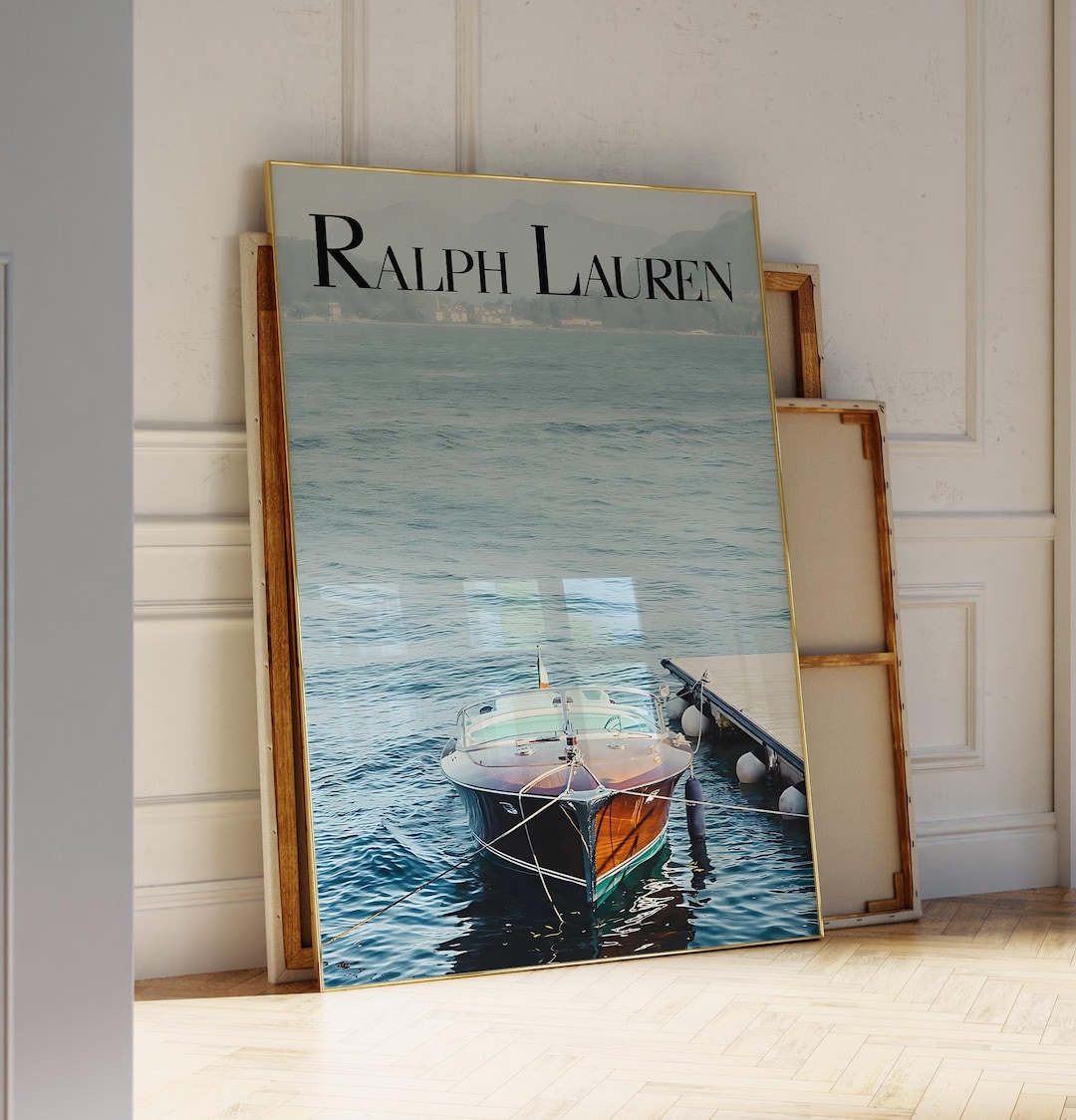 Ralph Lauren Poster, Fashion Magazine Print Vintage Fashion Magazine ...