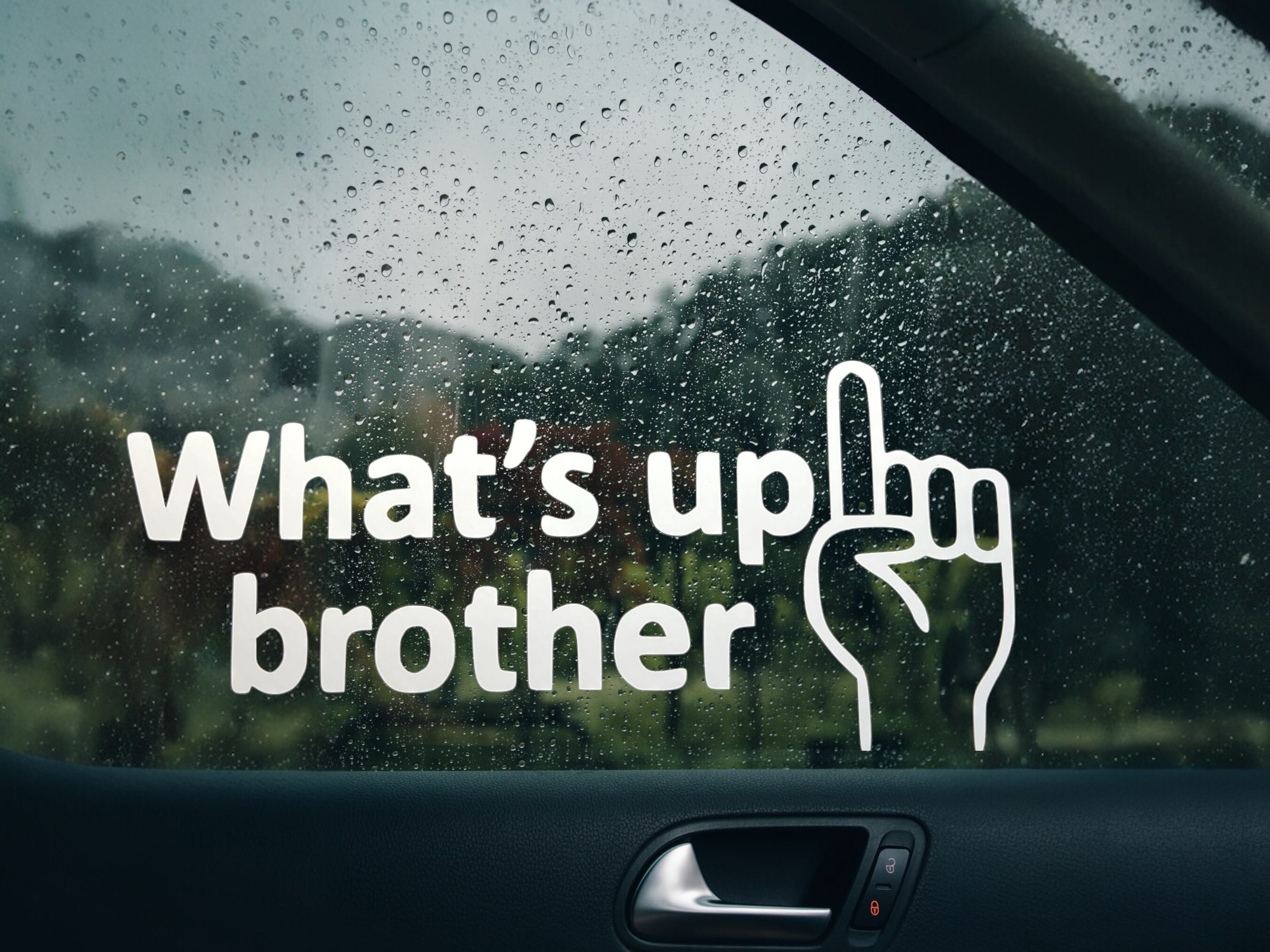 What's up Brother | Custom Size & Color, Sketch, Funny, Sticker, Meme ...