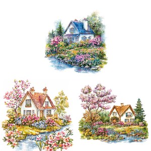 24 Floral Garden Clipart, Garden Flowers, Printable Watercolor Clipart ...