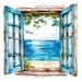 24 Window Ocean View Clipart, Window to Sea Clipart, Printable ...