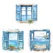 24 Window Ocean View Clipart, Window to Sea Clipart, Printable ...