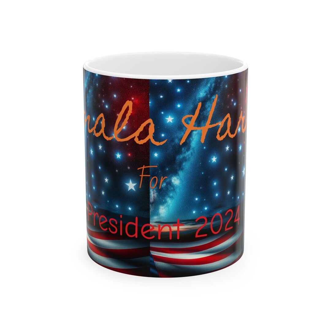 Kamala Harris 2024 Campaign Mug, Political Voting Gift, Coffee Cup ...