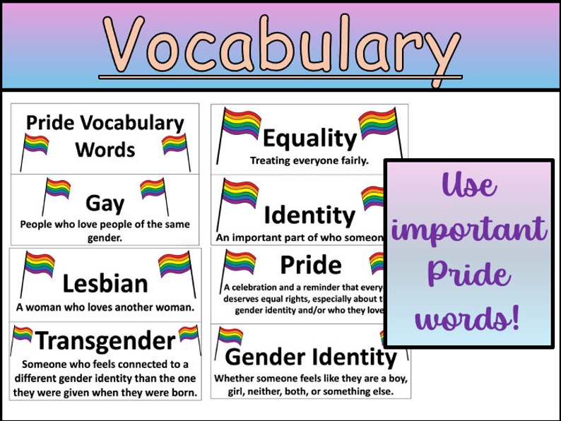 Kids LGBTQ Worksheets History Coloring Pages Flags Elementary LGBTQ ...