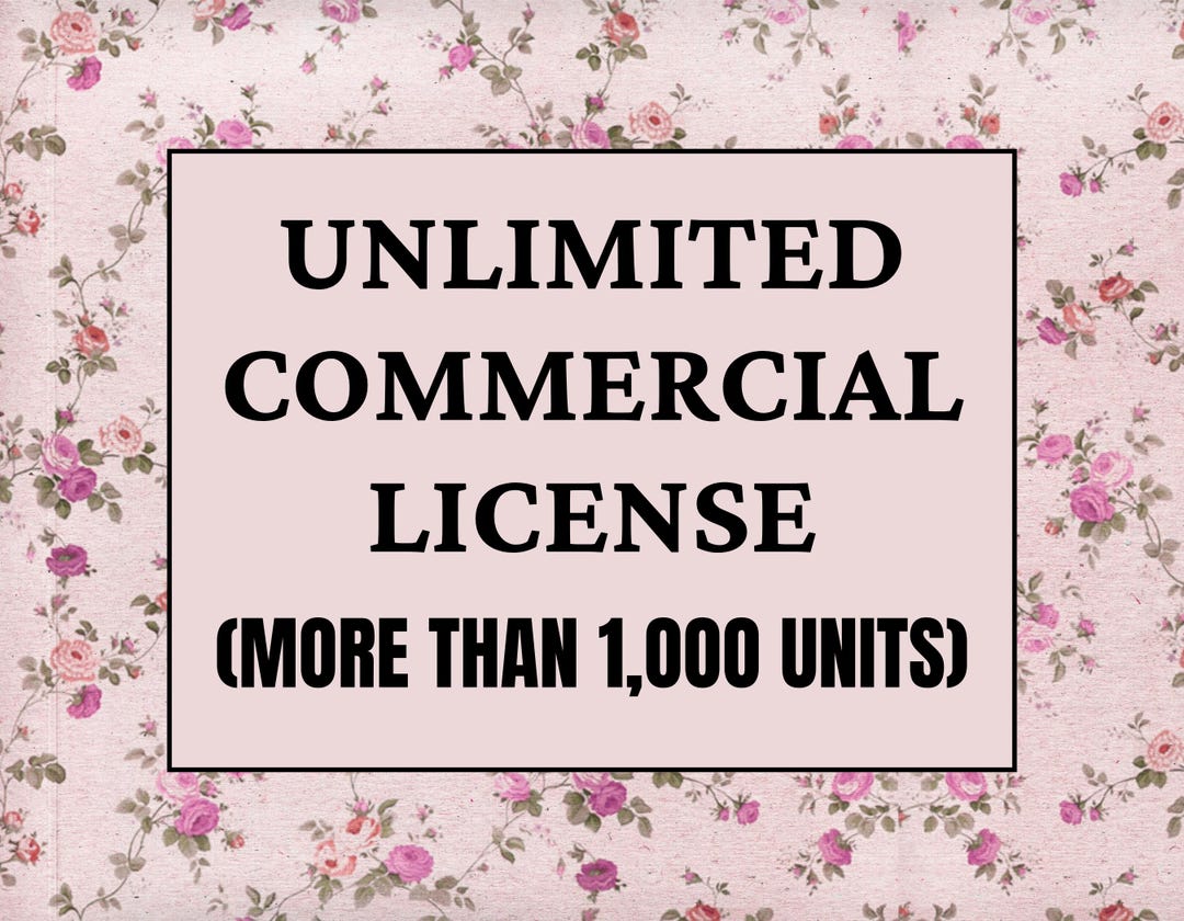Urbanprintworks Commercial License for All Designs | Commercial License ...