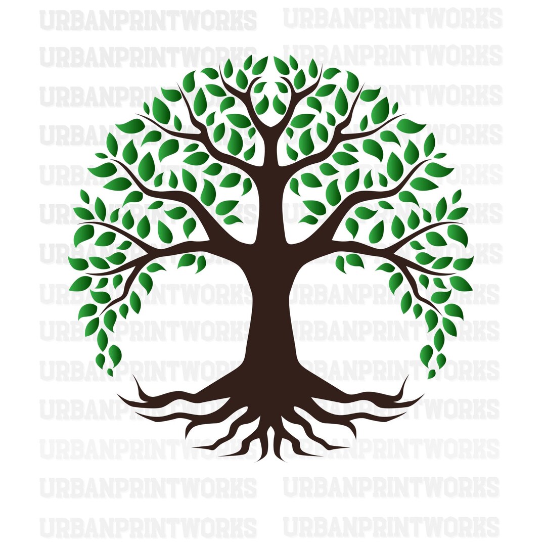 Tree of Life SVG, Tree Svg Tree With Roots Svg Tree Silhouette Tree of ...