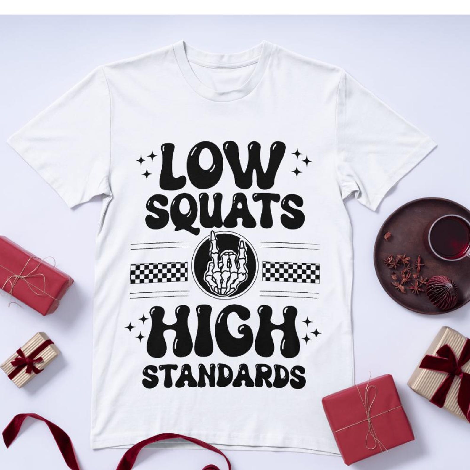 Low Squats High Standards SVG, Funny Workout Shirt SVG, Funny Workout ...