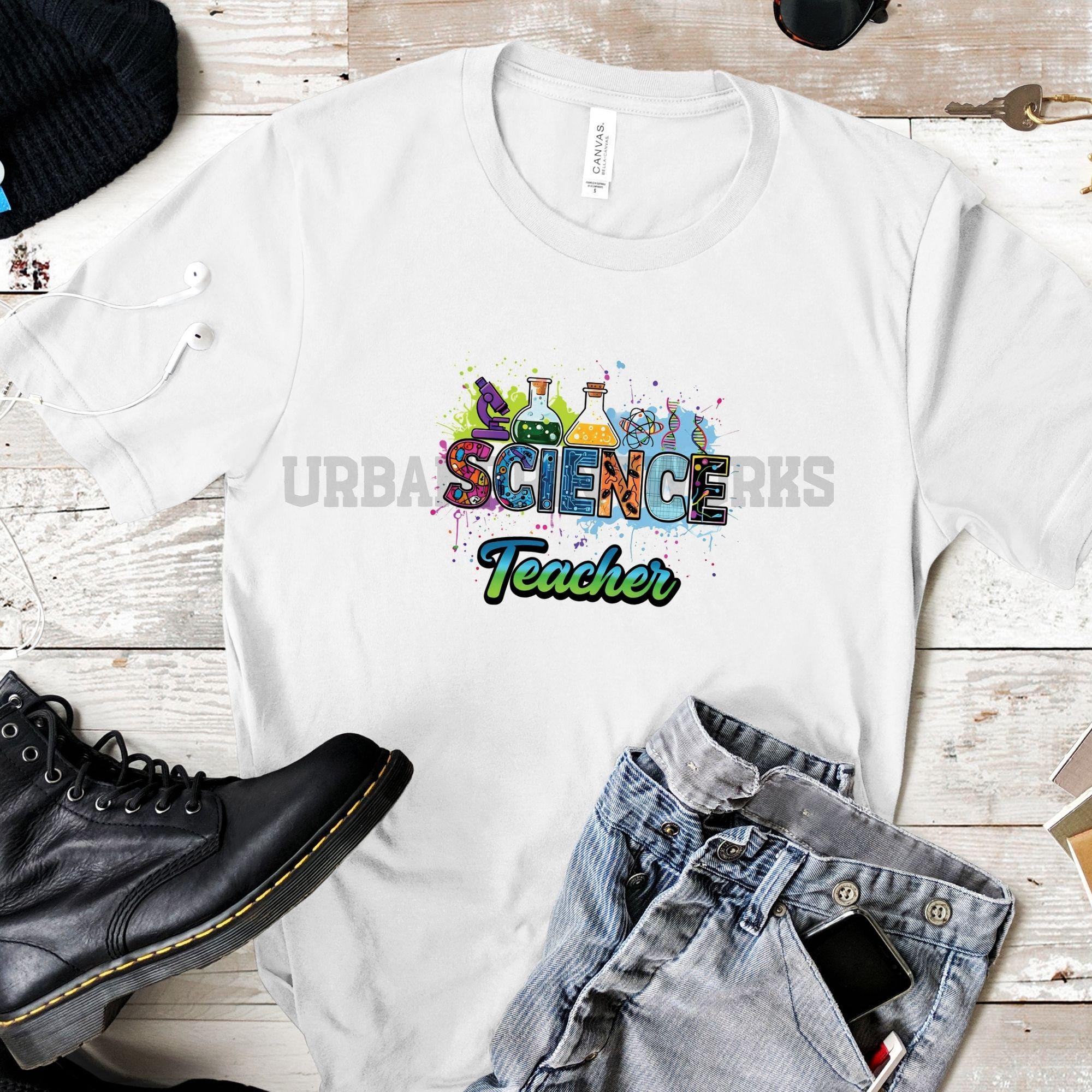 Science Teacher Png Sublimation, Teacher's Day Png, Teacher Png Design ...