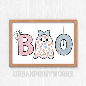 Cute Boo SVG PNG JPG, Cute Ghost Svg, Halloween Sublimation Design ...