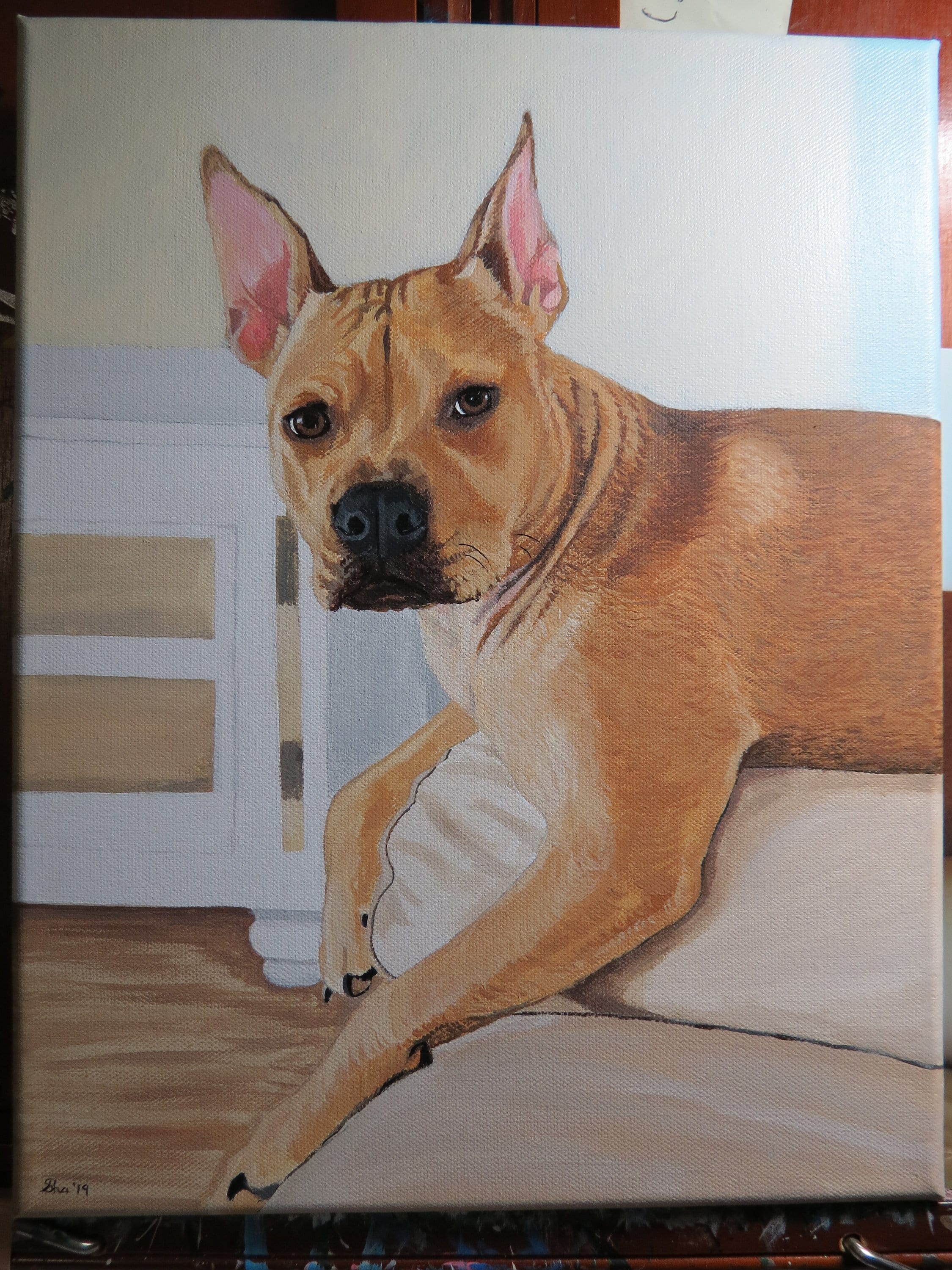 Pet Portrait Original Oil Painting 18 X 24 Inches Made to Order You ...