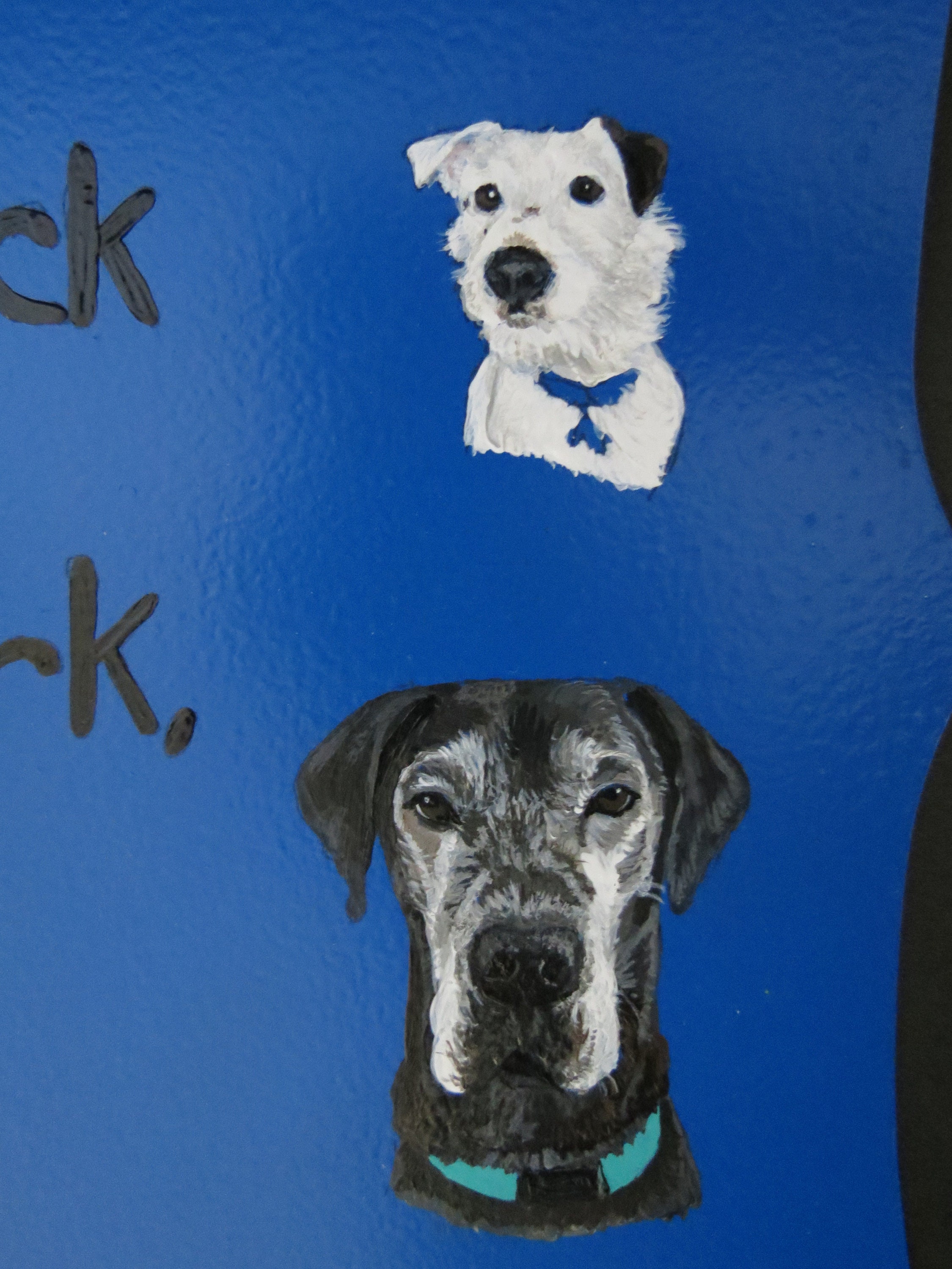 Pet Portrait Personalized Signs Made to Order Hand Painted Any | Etsy